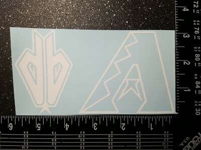 2 Arizona Diamondbacks MLB Vinyl Car Decal Car Truck SUV windows Bumper ...