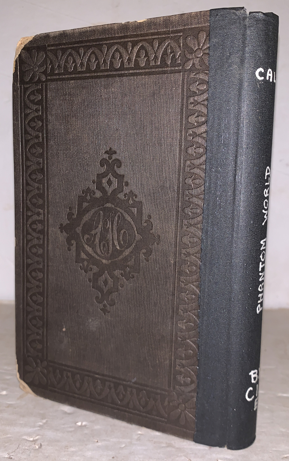 1850, 1st US Ed, THE PHANTOM WORLD, PHILOSOPHY OF SPIRITS, APPARITIONS ...
