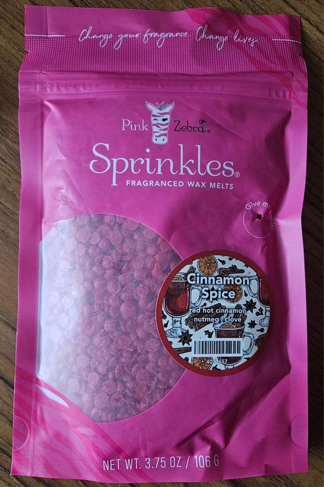 Pink Zebra wax Sprinkles - NEW - Over 100 Factory Sealed 3.75 oz. Bags ...