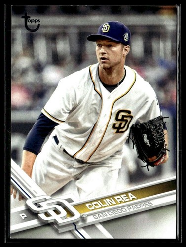 2017 Topps 114 Colin Rea San Diego Padres Vintage Stock 38/99 Baseball ...