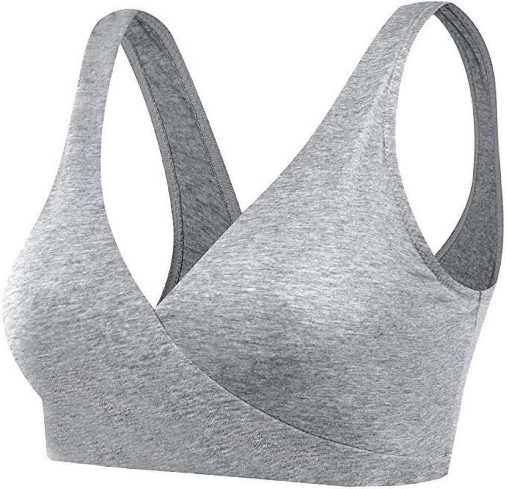 Women's Cotton Spandex Seamless Sleep Bra for Nursing and Maternity | eBay