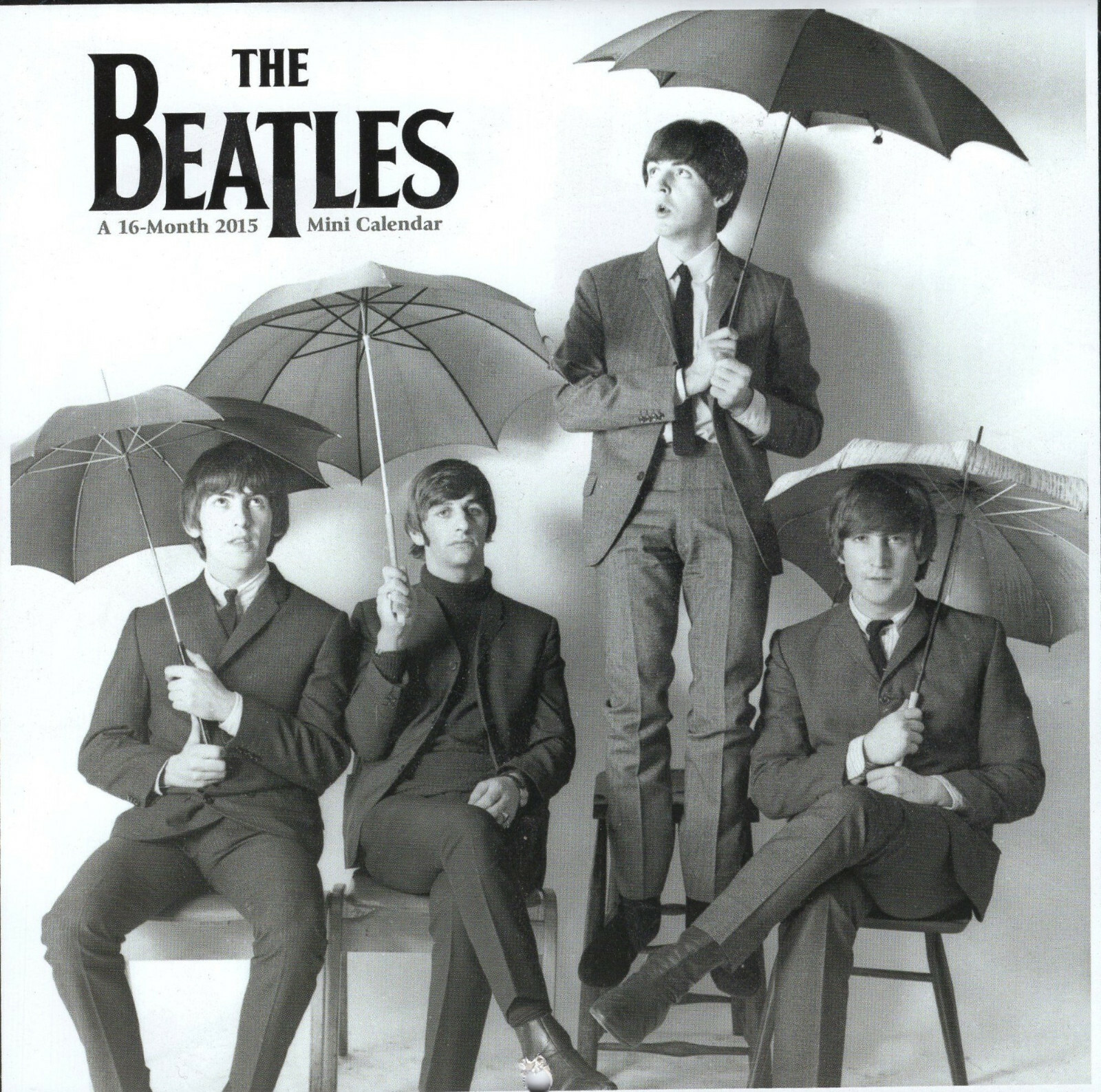 The Beatles Rare Collectible- 2015 Mini Calendar (Dateworks) Superb ...