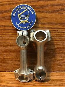 Angled Handlebar Risers fits Harley, Hellings and Stelling, Knucklehead | eBay