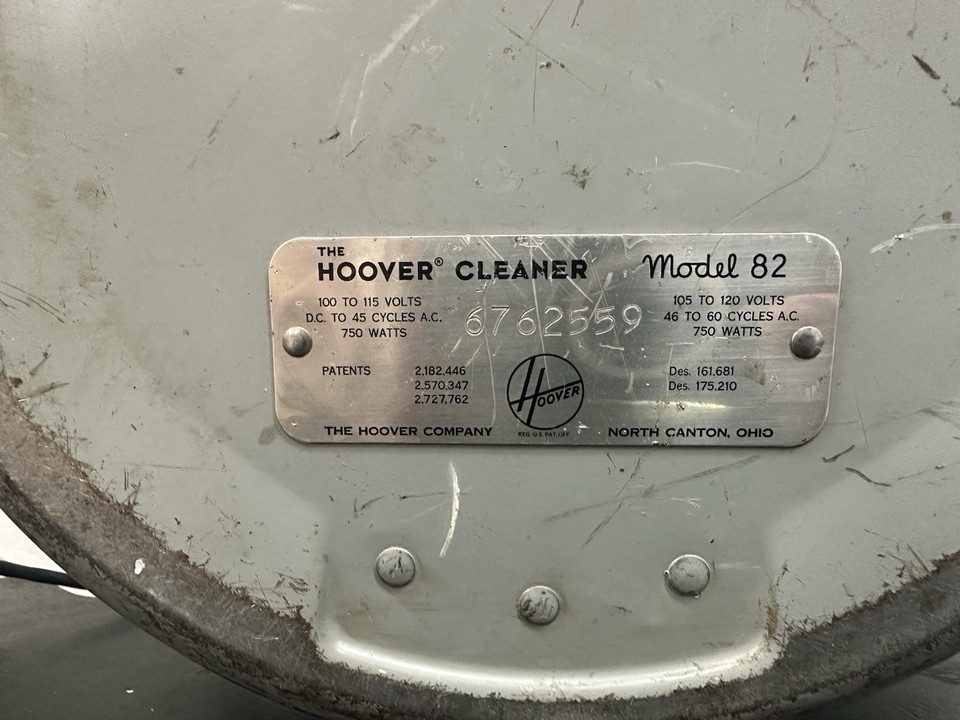 Hoover Constellation Vacuum Cleaner Canister Vintage - No Hose - Works ...