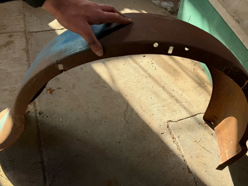 Pair Original 1933 1934 Ford Pickup Truck Rear Fenders - Henry Ford ...