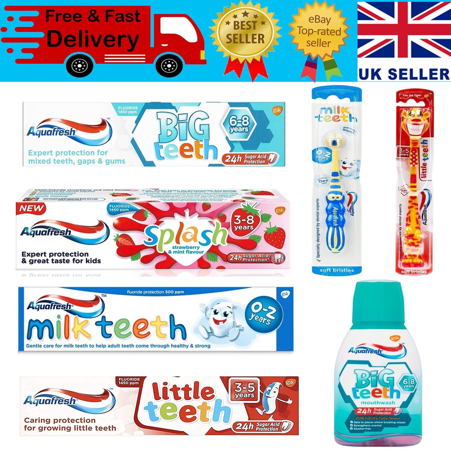 Aquafresh Dental Care | eBay UK