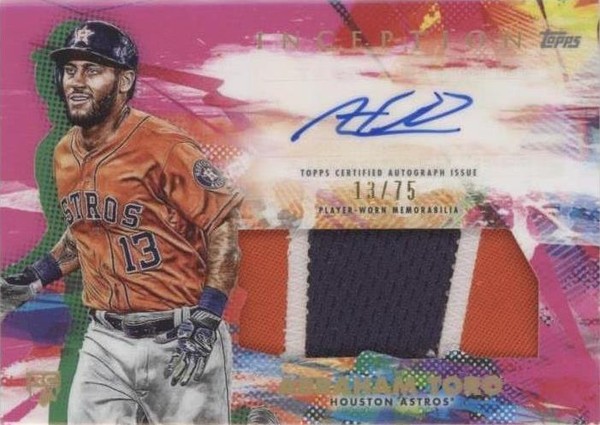 2020 Topps Inception - Inception Autograph Patch Magenta #IAP-AT ...