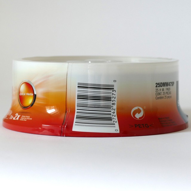 SONY DVD-RW 4.7 GB/Go 25 Pack 1x-2x 120m 25DMW47SP Rewriteable Discs ...