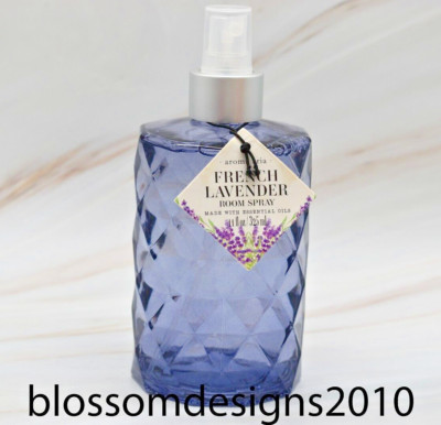 AROMA ARIA French Lavender Room Spray in a Decorative Glass Bottle | eBay