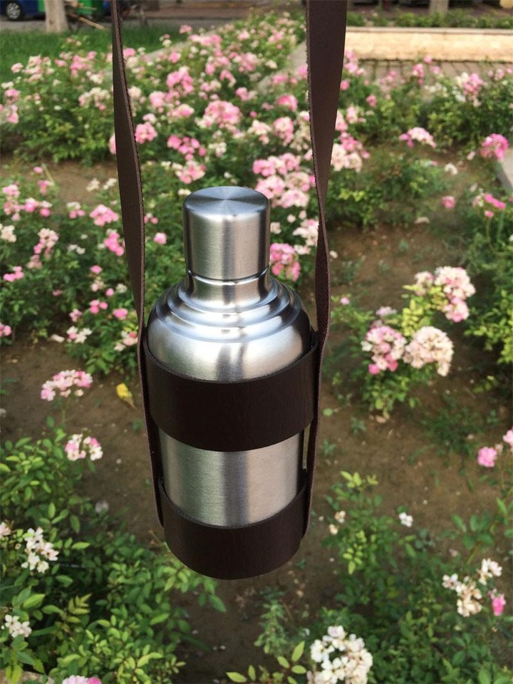 18Oz Stainless Steel Wine Whiskey Flask Bottle Flagon Kettle with ...