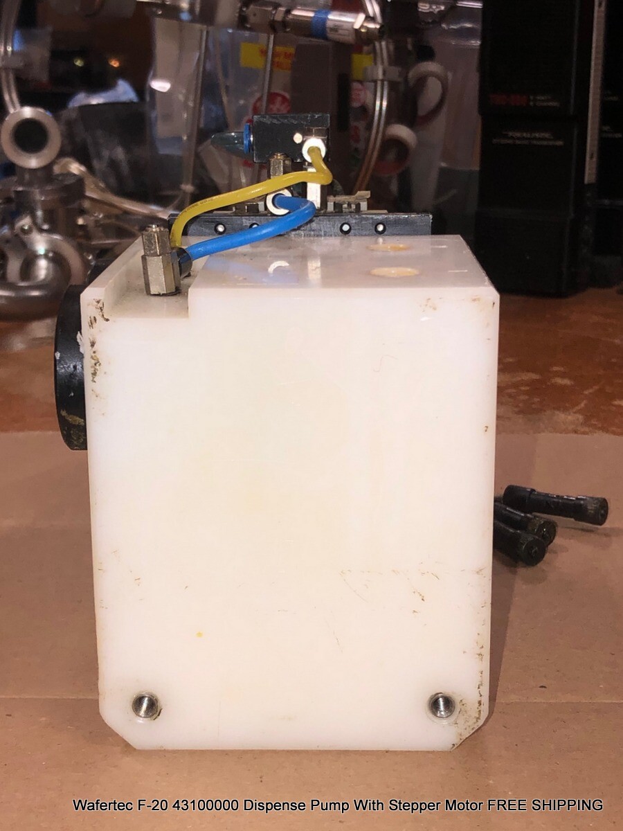 Wafertec F-20 43100000 Dispense Pump With Stepper Motor FREE SHIPPING ...