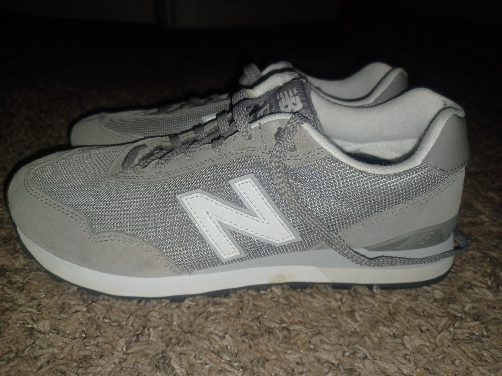 New Balance Classics 515 Men Grey Running Shoes Size … - Gem