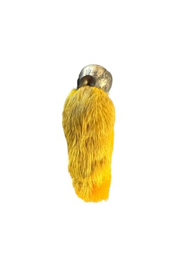 Vintage Yellow Rabbits Foot Lucky Charm Made In USA Good Luck!!! | eBay