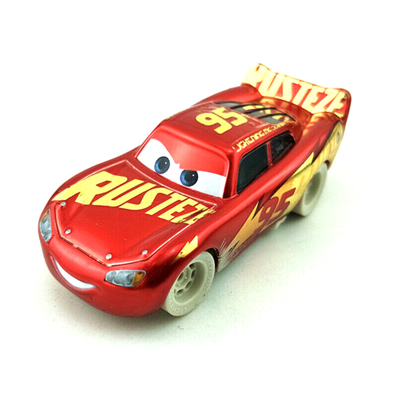 Disney Pixar Racing Story3 series new style golden McQueen Sally fire ...