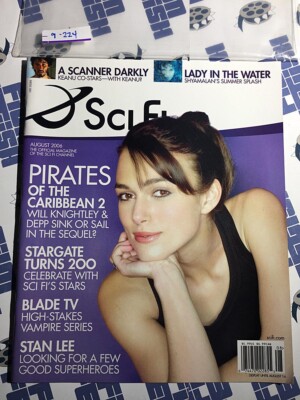Sci Fi (SyFy) Magazine (August 2006) Keira Knightley [9224] | eBay UK