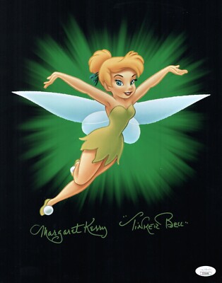 MARGARET KERRY Signed TINKER BELL Peter Pan 11x14 Photo Autograph JSA ...