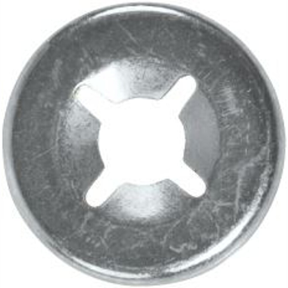 Flat Clips Steel Push On Starlock Washers Round & Rectangle 2.4-10mm 3/ ...