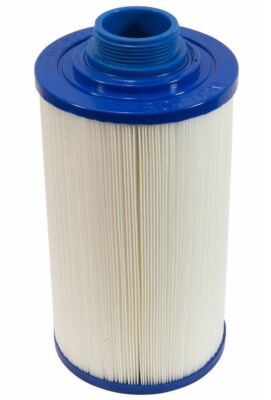 PVT25N-P4 Pool Filter Cartridge, 25sqft, 1.5"MPT b, 4.38"D, 7.63"L, 3oz ...