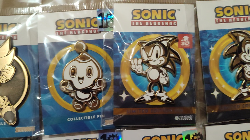 Sonic The Hedgehog Limited Edition Enamel Pins Lot Official Badges You ...