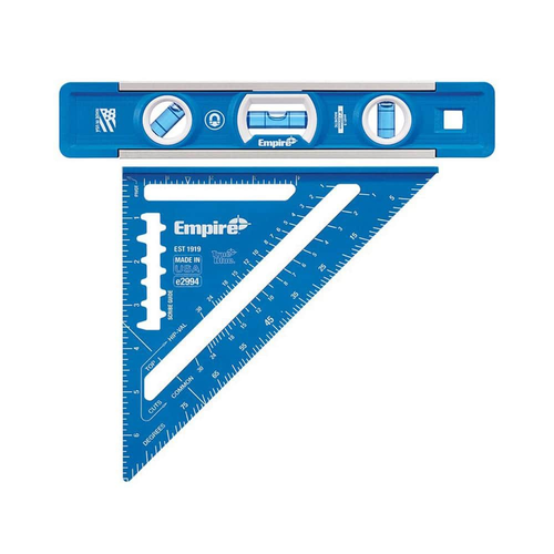 9 In. True Blue Professional Torpedo Level with 7 In. Aluminum Rafter ...