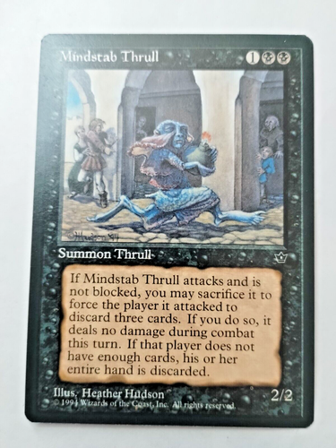 MTG Mindstab Thrull Fallen Empires 40b Regular Common - Uncirculated | eBay