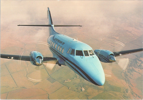 Postcard BAE Jetstream 31 Light Turboprop Transport Skilton's Unused | eBay