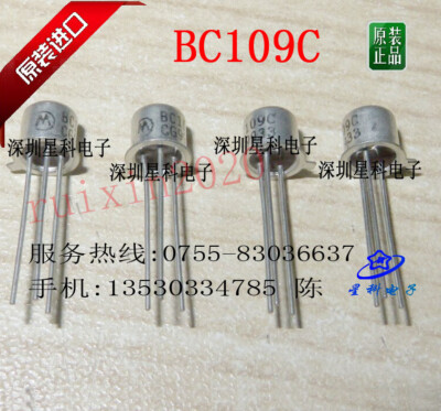 5PCS ST BC109 BC109B NPN General Purpose Transistor TO-18 CAN3 new #98/ ...