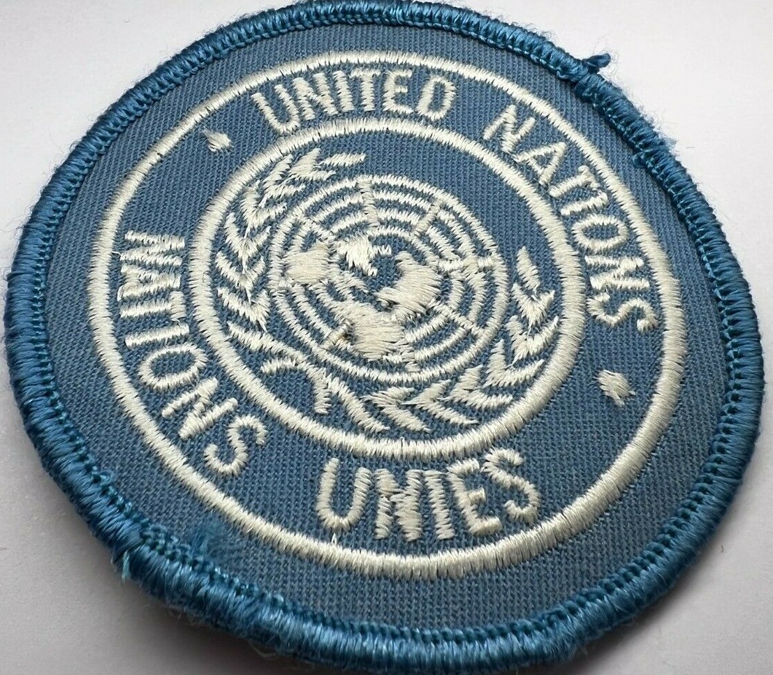 Original United Nations Insignia Sign Patch Badge | eBay