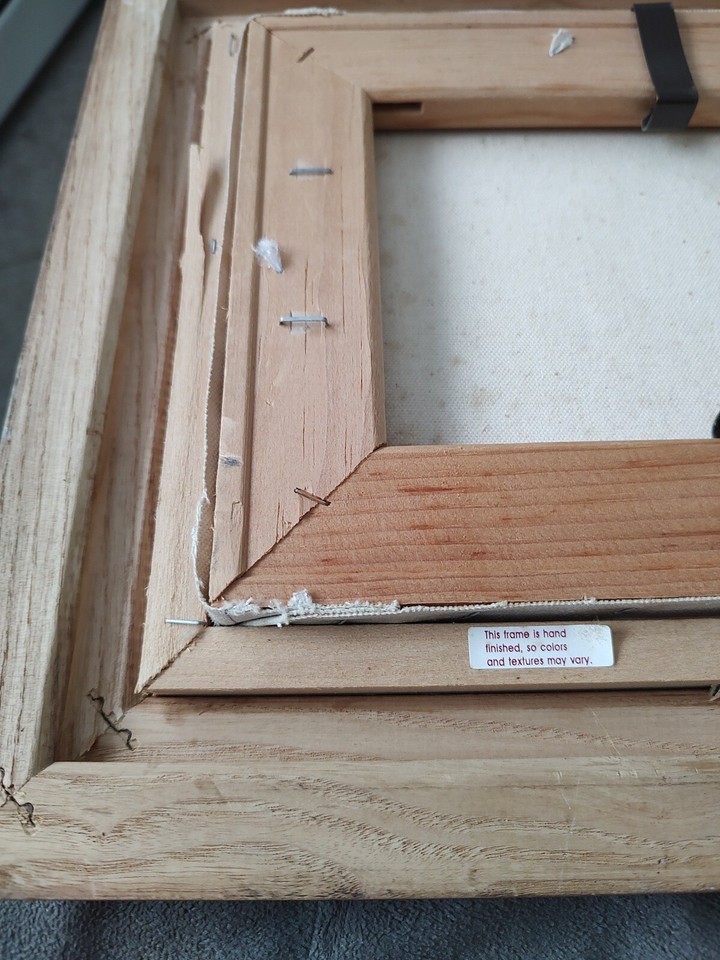 Vintage C. Carson Signed Oil Canvas Boy Puppy For Sale Roller Skates ...