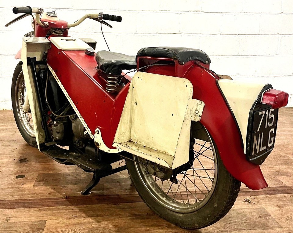 1960 Velocette LE200 Mk III Noddy Bike, V5, Engine Turns, Spares Or Restoration | eBay UK