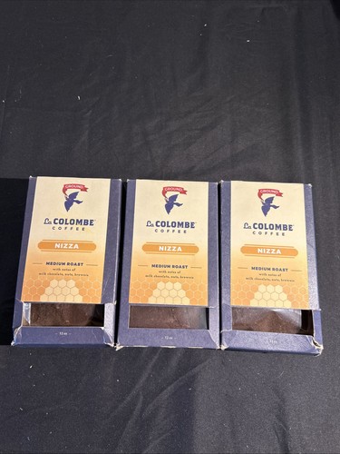 La Colombe Coffee Nizza Medium Roast Ground Coffee 12 oz Bag 05/2025 (3 ...