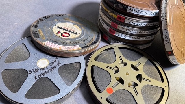 Seven 16mm films on history the medieval world, Pakistan, Lincoln and ...