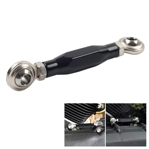 Shift Linkage Mid Controls Shifter Link Black Fit Harley Dyna FXD Low ...