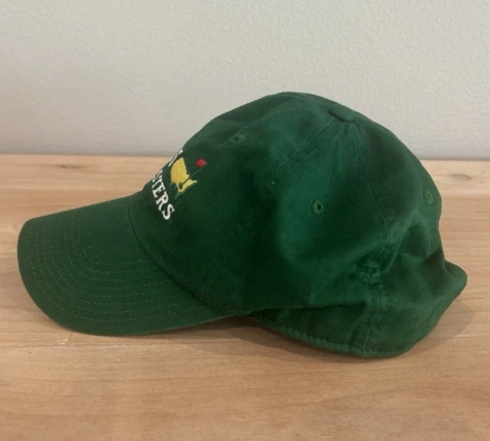 2015 MASTERS Golf USA Flag Sport Green Yellow Ball Cap Hat Augusta ...