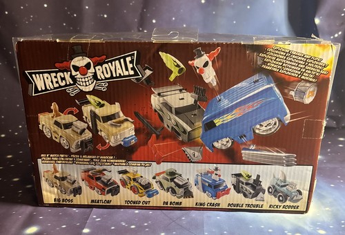 BNIB Wreck Royale Exploding Crashing Double Trouble vs. King Cra$h Race ...