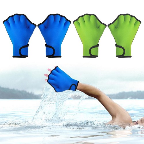 Swim Webbed Gloves Diving Gloves for Diving Surfing Pool Exercise Women ...
