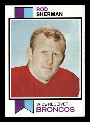 Rod Sherman 1973 Topps #52 Denver Broncos Very Good | eBay