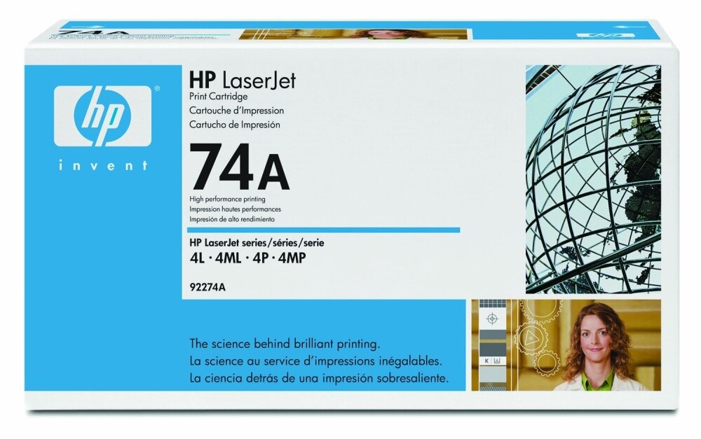 Original HP Toner 74A 92274A für Laserjet 4L 4P 4ML 4MP Neutrale ...