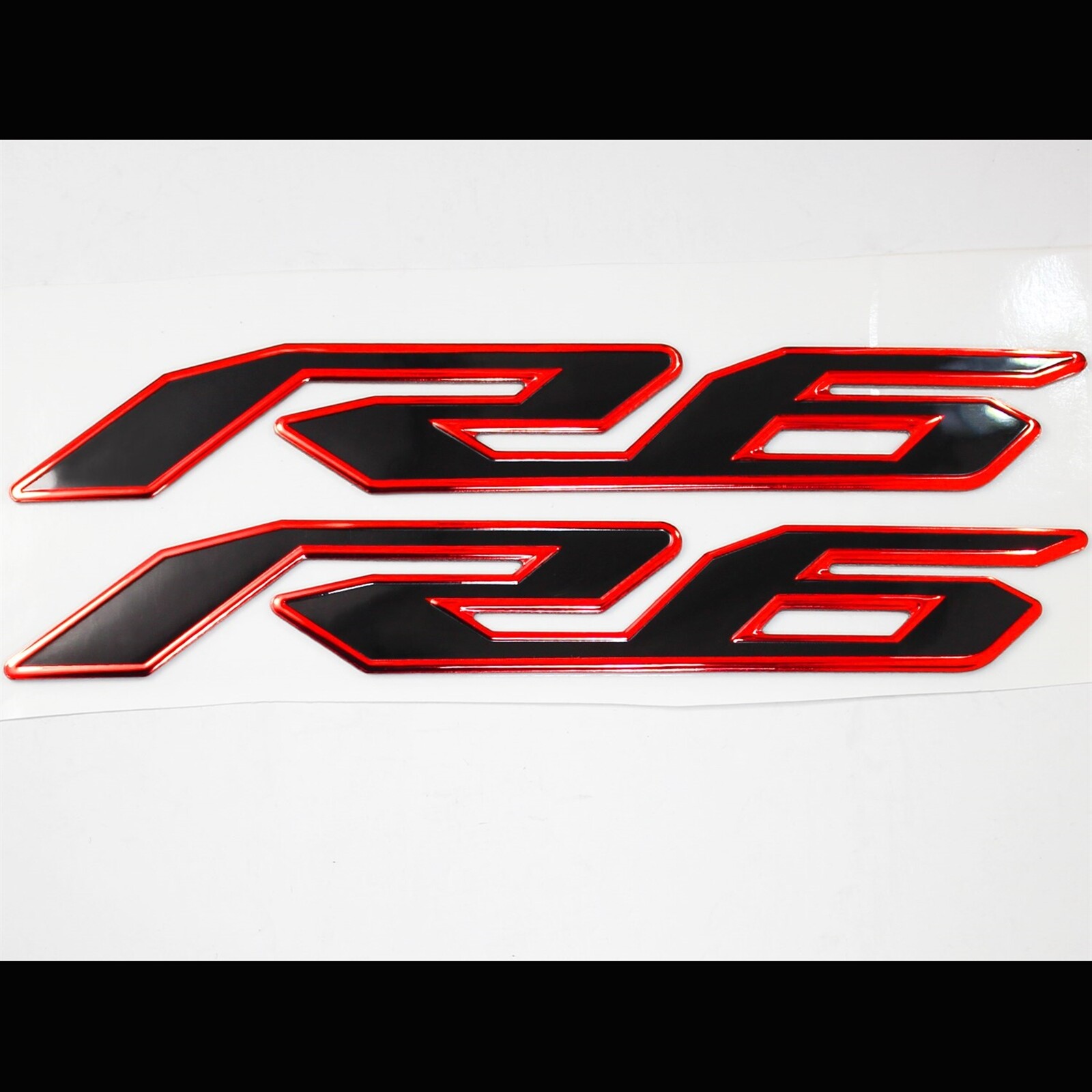 8" 3D Vinyl Logo&Letter Decal+5.75" Fairing Sticker YZF-R6/R6S 2-Tone ...