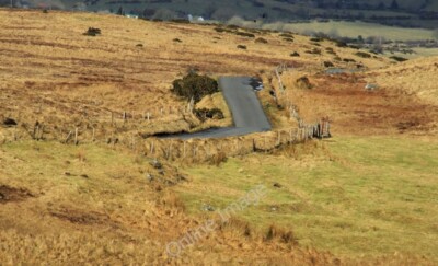 Photo 6x4 The path to Slieve Croob (2) Finnis/J2746 See [[1762490]]. Th ...