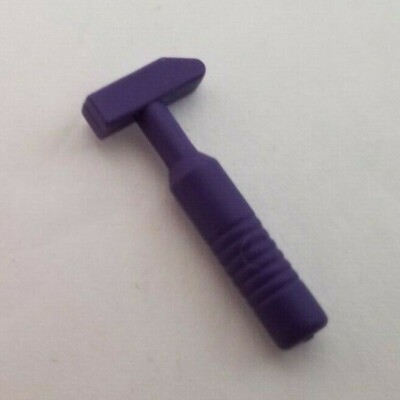 New Lego Lot of 1 Minifigure Purple Hammer TOOL Box Minifig Friends ...