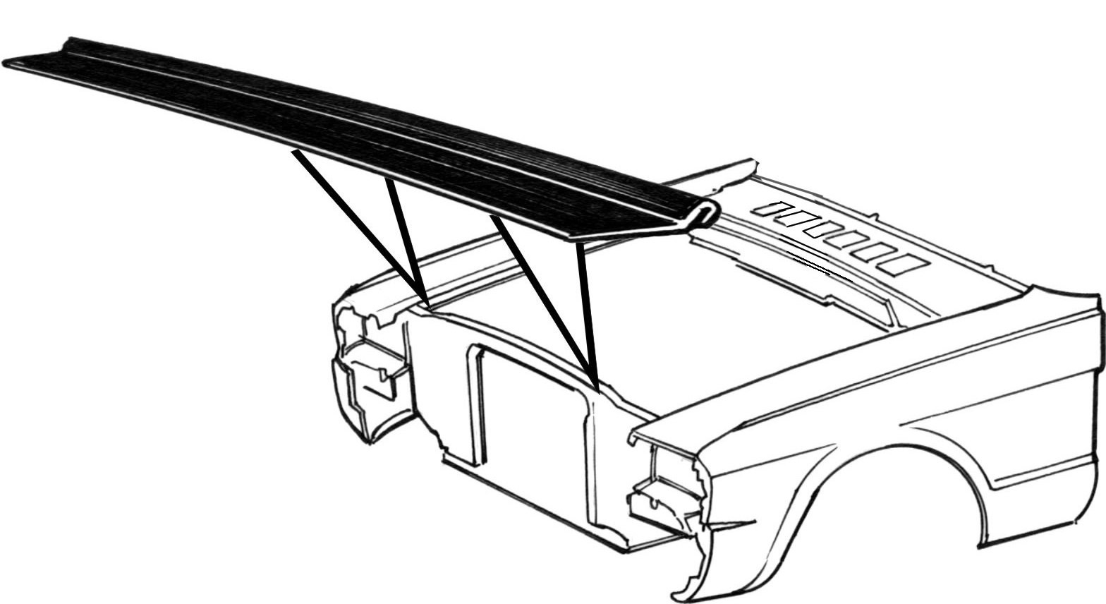 1965-1970 Ford Mustang Radiator Support Seal | Daniel Carpenter | Vintage