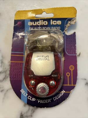 Audio Ice FM Auto Scan Radio | eBay