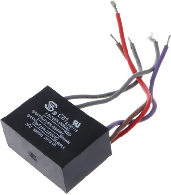 Capacitors - Ceiling Fan Capacitor 5 Wire