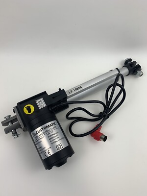Customatic Adjustable Linear Lift Actuator FD24-A4-320.400-C12-HS3 Foot ...