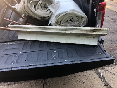 c1870 vintage WINDOW pediment VICTORIAN lintel ~ header 51.25/7.5/5.5 ...