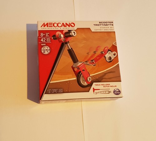 Meccano Starter Set - Scooter New in Box STEM toy | eBay Australia