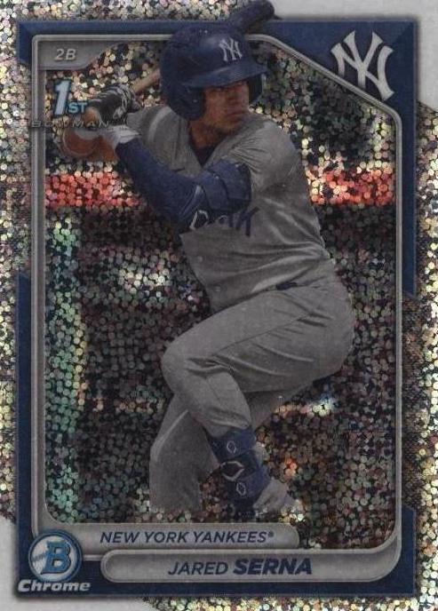 2024 Bowman - Chrome Prospects Jared Serna #BCP-68 Speckle Refractor ...