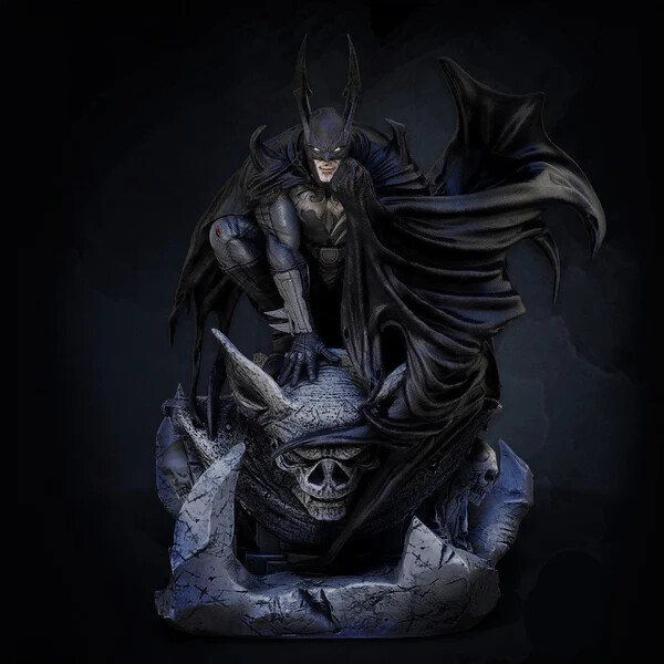 Batman Gargoyle Sculpture Statue Model Kit DC size choices! Unpainted ...