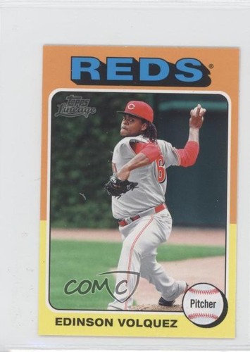 2011 Topps Lineage Mini 1975 Design Edinson Volquez #21 | eBay